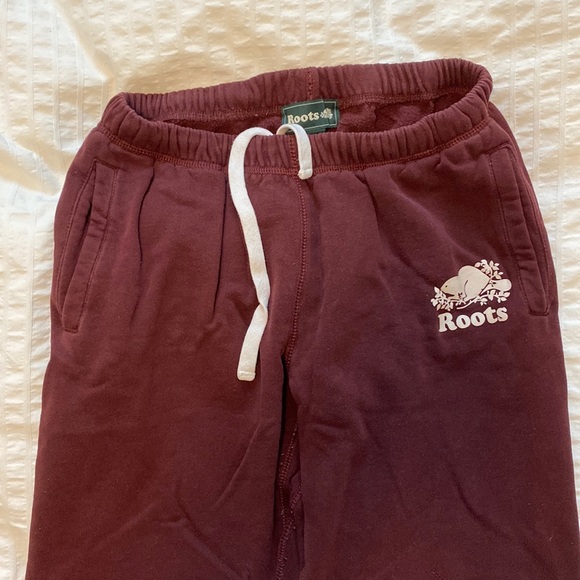 Roots | Pants & Jumpsuits | Burgundy Roots Trackpants | Poshmark